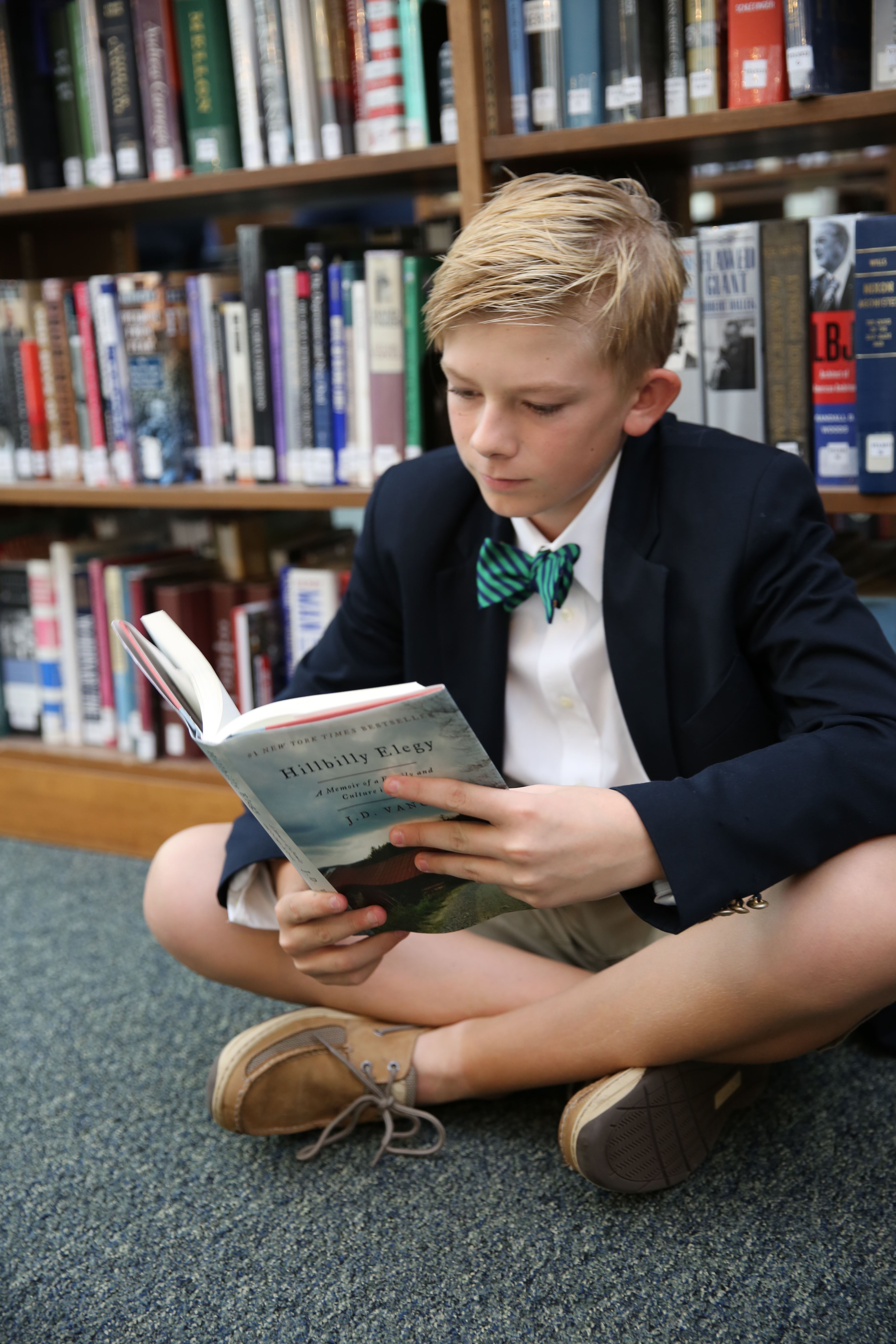 Greenies Turn the Page to Summer Reading Night | Christ School